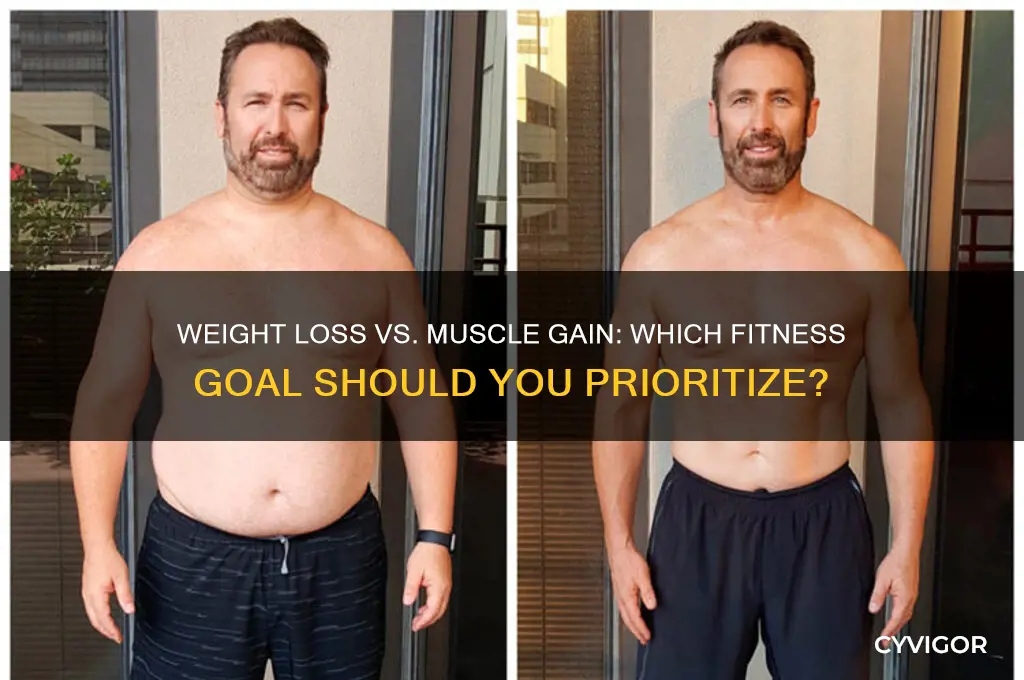 Weight Loss Vs. Muscle Gain: Which Fitness Goal Should You Prioritize ...