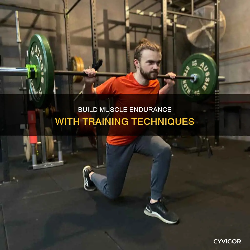 Build Muscle Endurance With Training Techniques | CyVigor