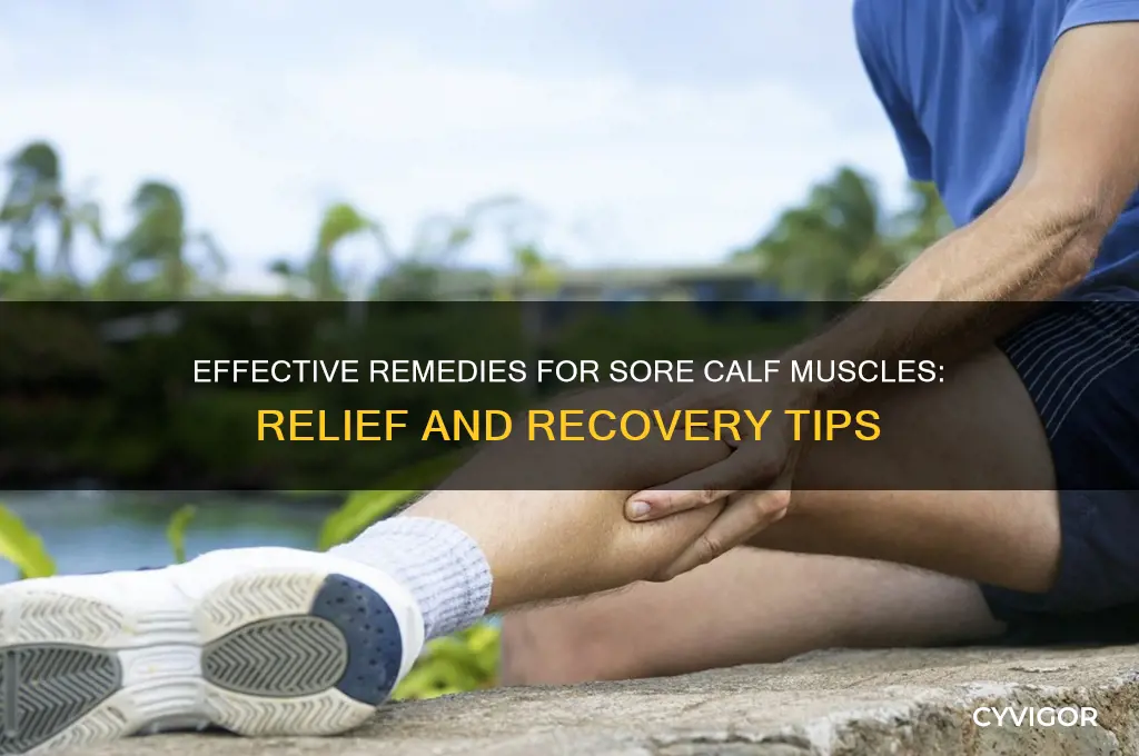Effective Remedies For Sore Calf Muscles: Relief And Recovery Tips ...