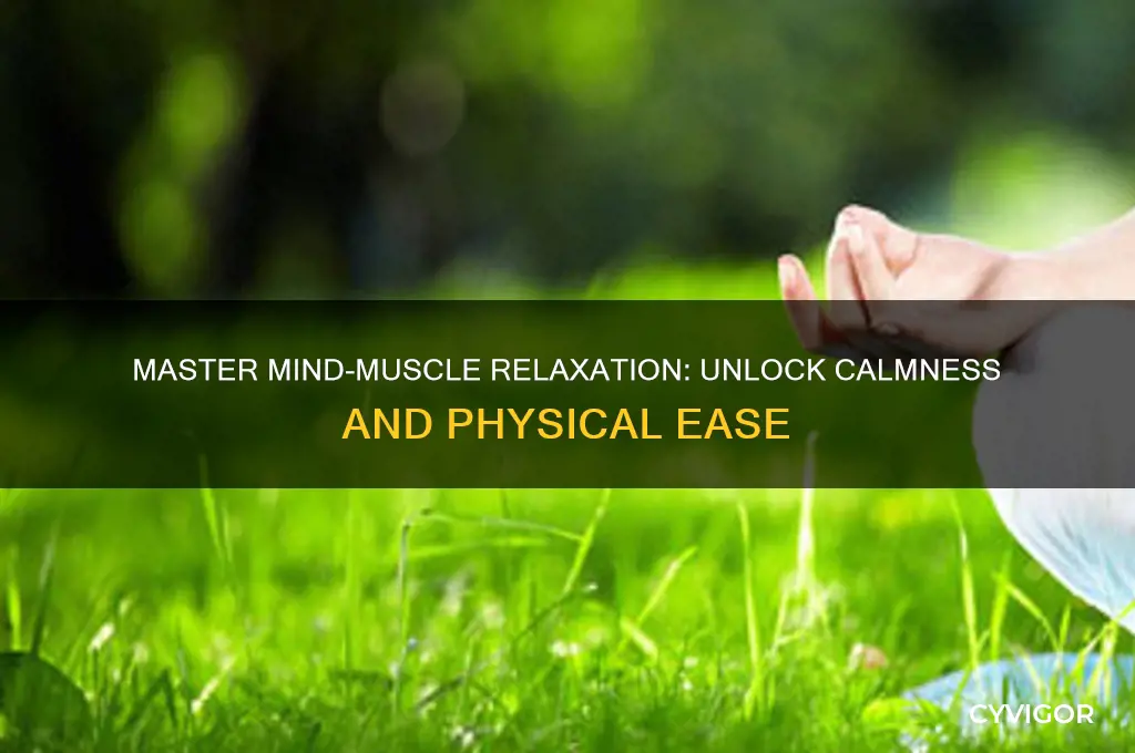 Master Mind-Muscle Relaxation: Unlock Calmness And Physical Ease | CyVigor