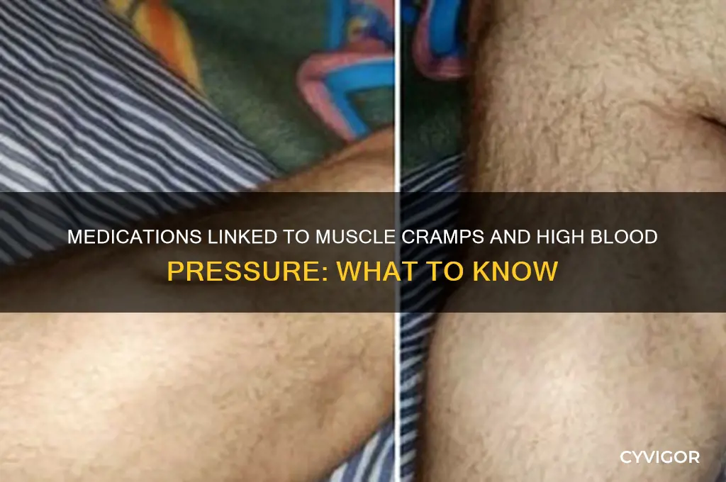 Medications Linked To Muscle Cramps And High Blood Pressure: What To ...