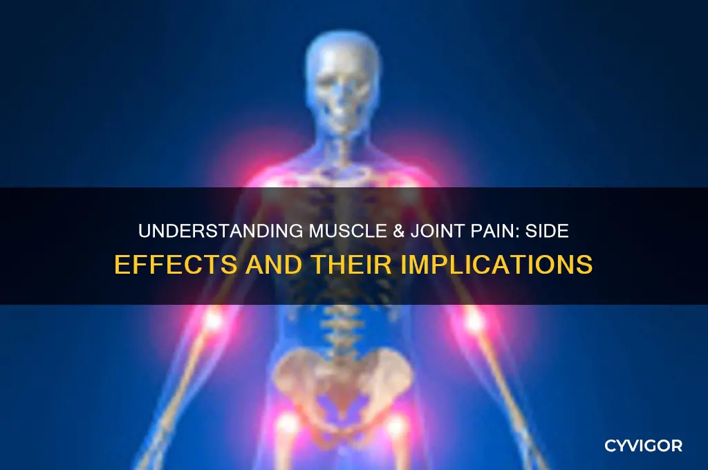 Understanding Muscle & Joint Pain: Side Effects And Their Implications ...