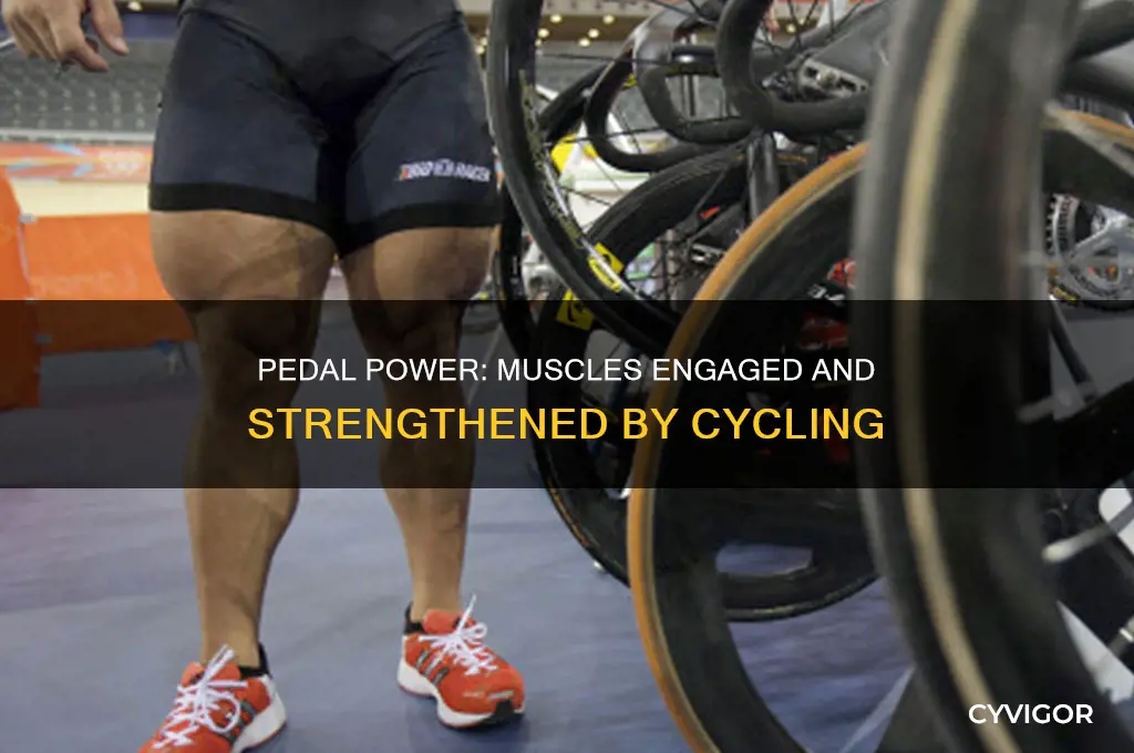 Pedal Power: Muscles Engaged And Strengthened By Cycling | CyVigor