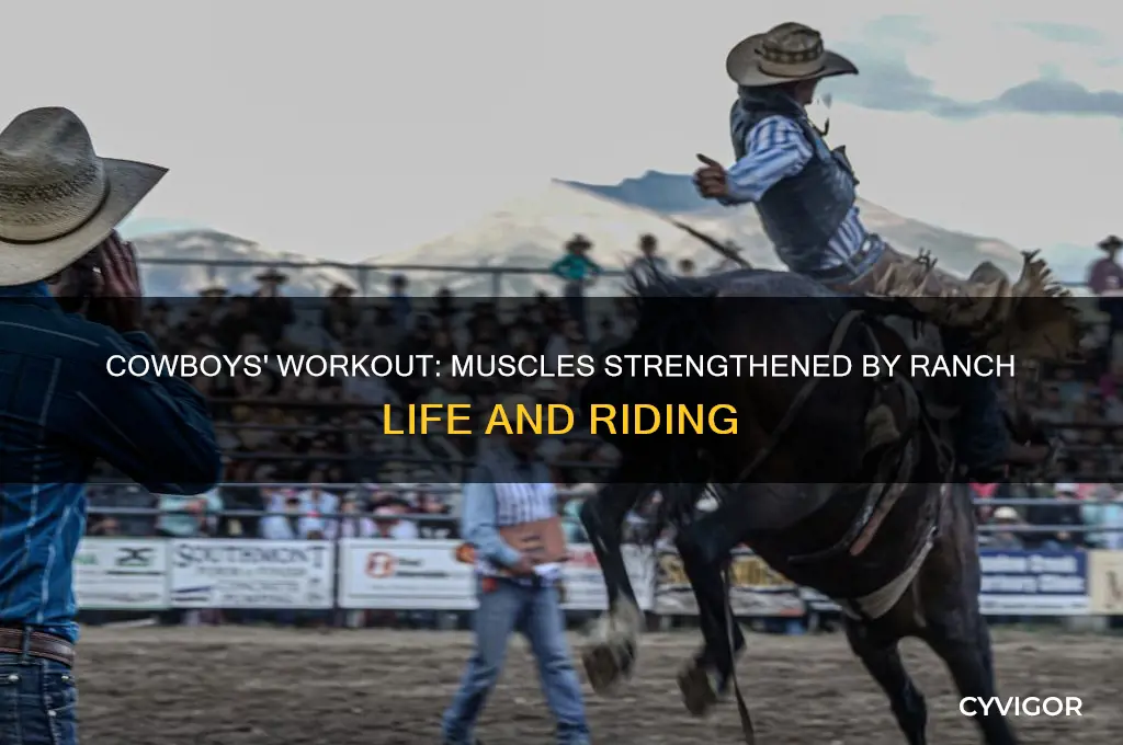 Cowboys' Workout: Muscles Strengthened By Ranch Life And Riding | CyVigor