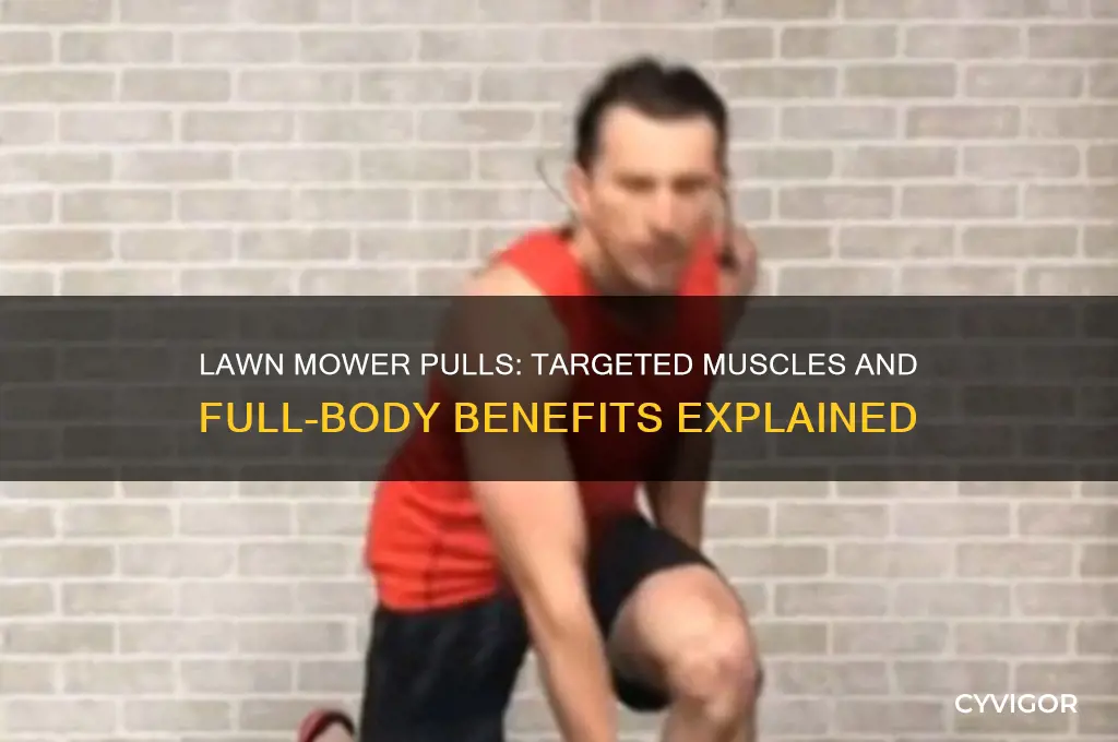 Lawn Mower Pulls: Targeted Muscles And Full-Body Benefits Explained ...