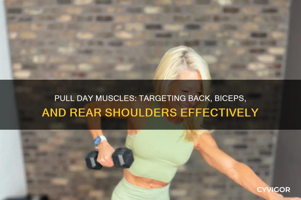 Pull Day Muscles: Targeting Back, Biceps, And Rear Shoulders ...