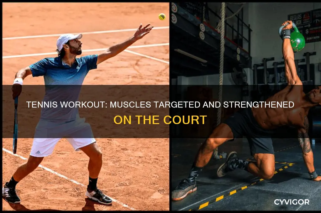 Tennis Workout: Muscles Targeted And Strengthened On The Court | CyVigor