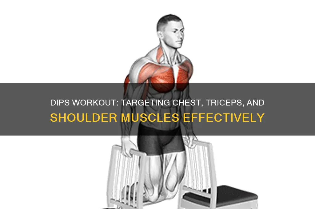 Dips Workout: Targeting Chest, Triceps, And Shoulder Muscles ...