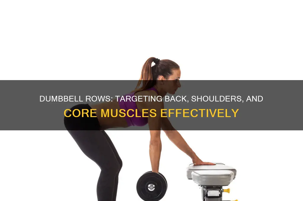 Dumbbell Rows: Targeting Back, Shoulders, And Core Muscles Effectively ...