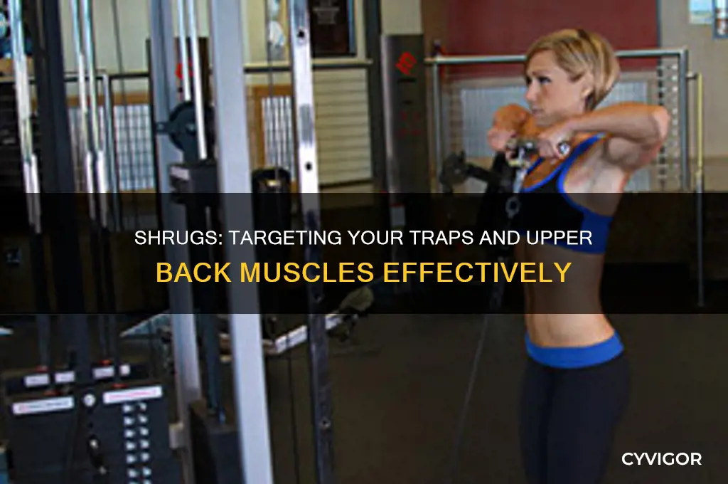 Shrugs: Targeting Your Traps And Upper Back Muscles Effectively | CyVigor