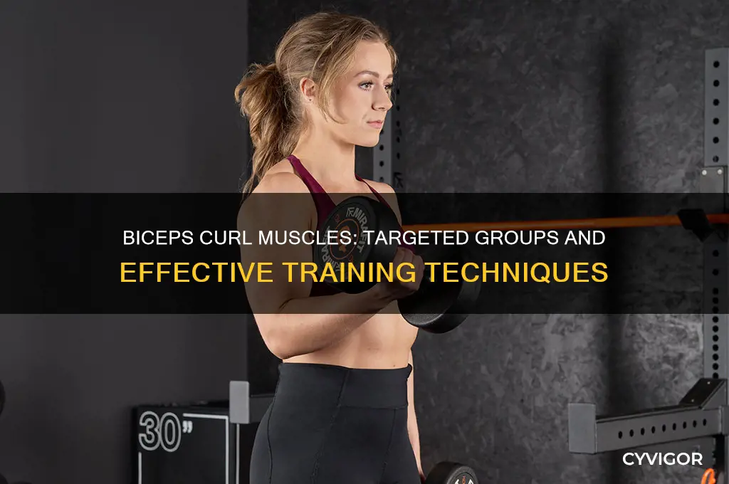 Biceps Curl Muscles: Targeted Groups And Effective Training Techniques ...