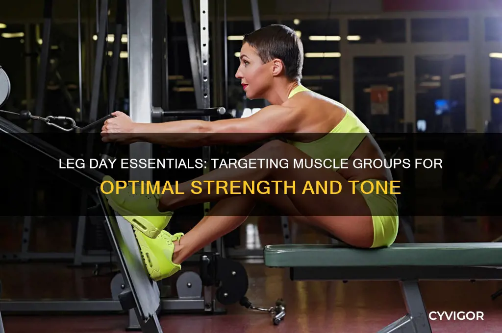 Leg Day Essentials: Targeting Muscle Groups For Optimal Strength And ...