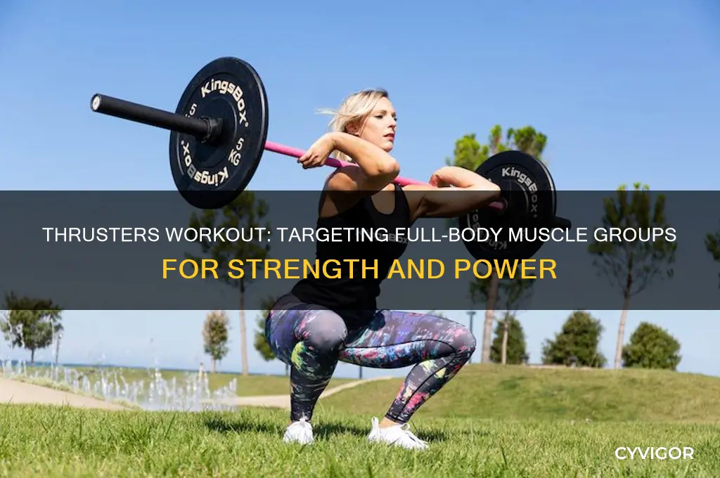Thrusters Workout: Targeting Full-Body Muscle Groups For Strength And ...