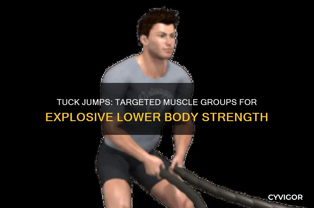 Tuck Jumps: Targeted Muscle Groups For Explosive Lower Body Strength ...