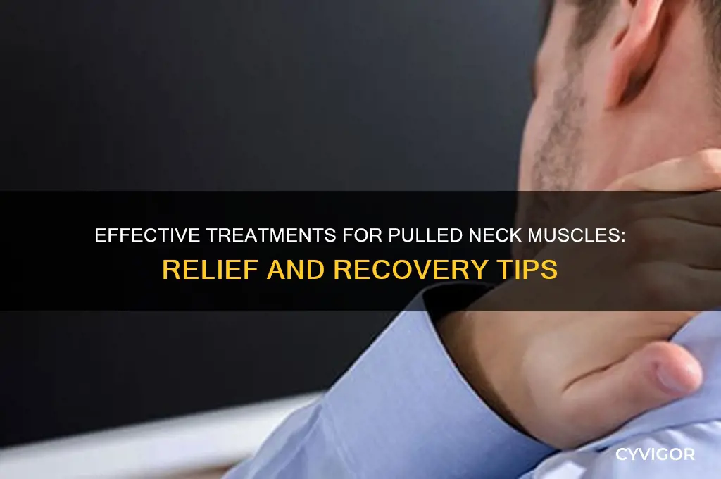 Effective Treatments For Pulled Neck Muscles: Relief And Recovery Tips ...