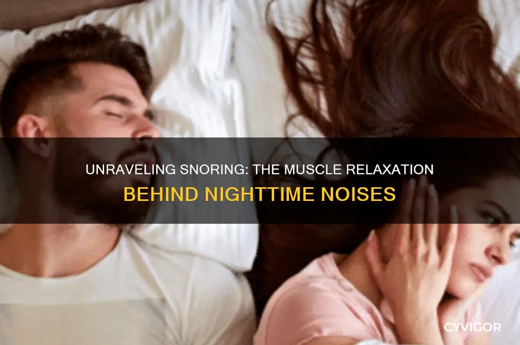 Unraveling Snoring: The Muscle Relaxation Behind Nighttime Noises | CyVigor