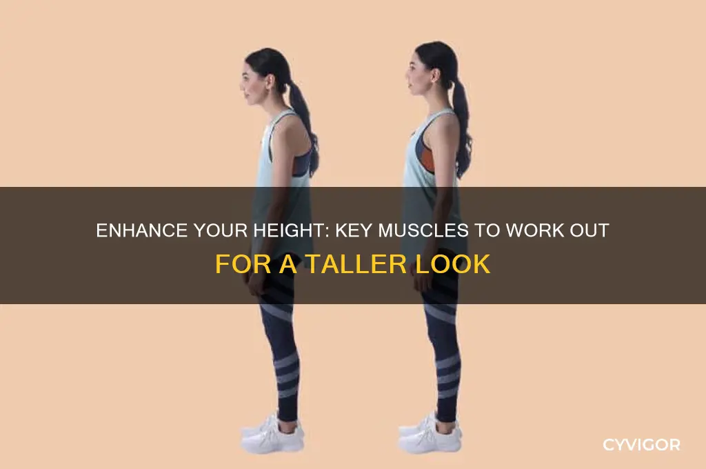Enhance Your Height: Key Muscles To Work Out For A Taller Look | CyVigor
