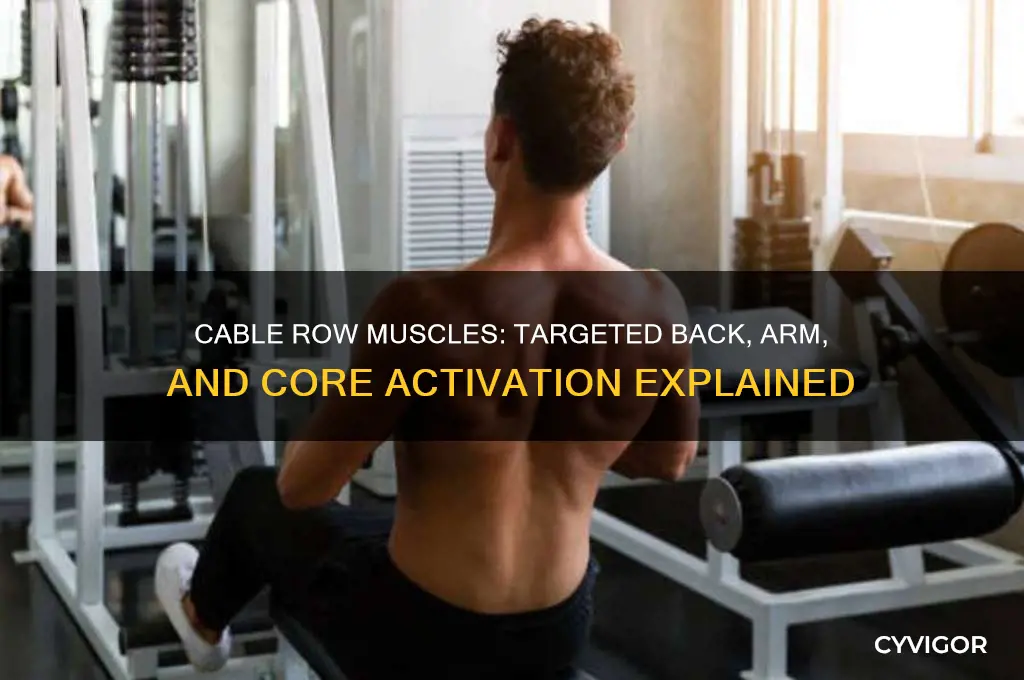 Cable Row Muscles: Targeted Back, Arm, And Core Activation Explained ...