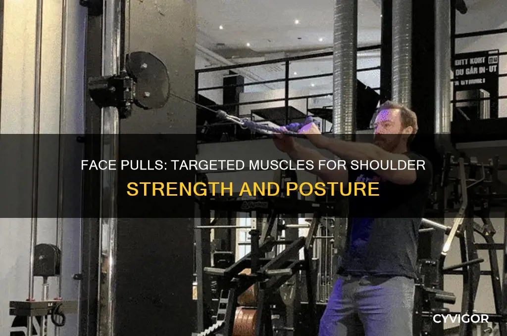 Face Pulls: Targeted Muscles For Shoulder Strength And Posture | CyVigor
