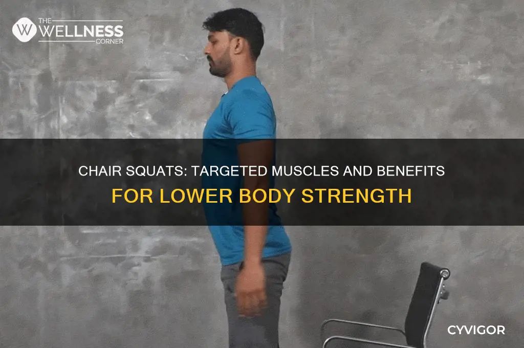 Chair Squats: Targeted Muscles And Benefits For Lower Body Strength ...