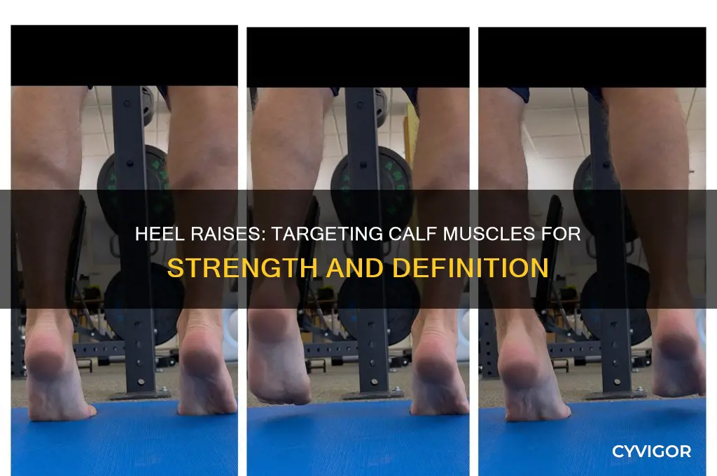 Heel Raises: Targeting Calf Muscles For Strength And Definition | CyVigor