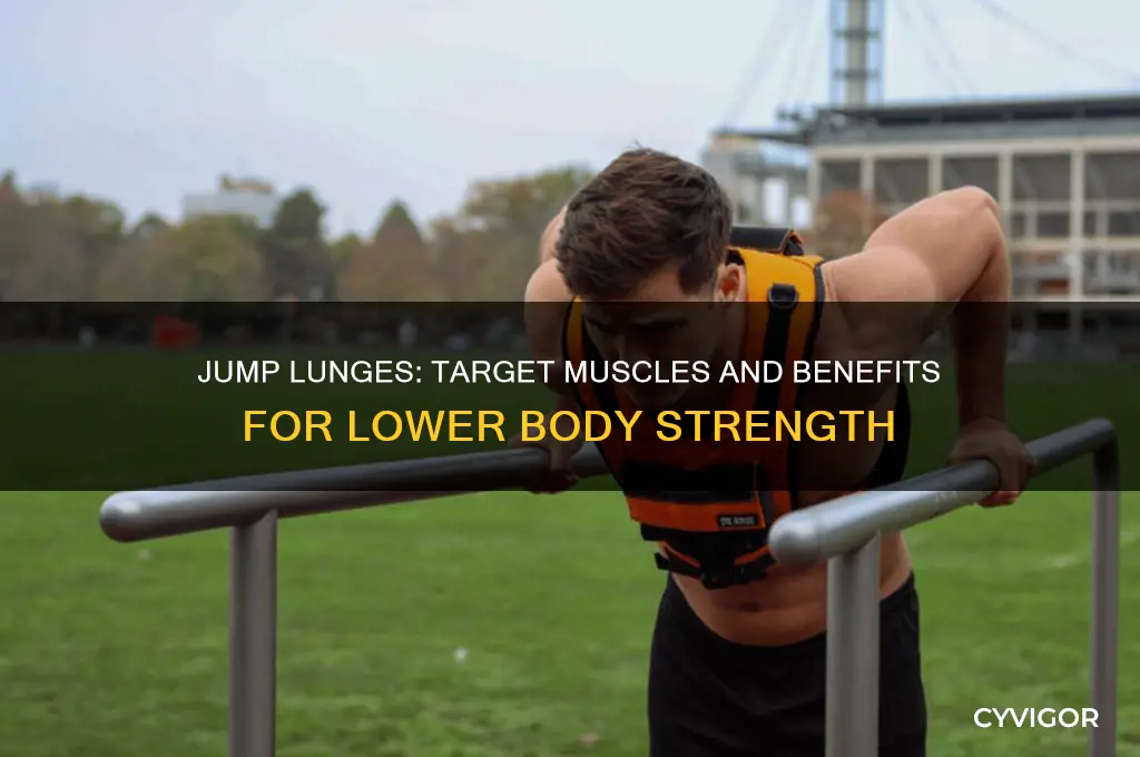 Jump Lunges: Target Muscles And Benefits For Lower Body Strength | CyVigor
