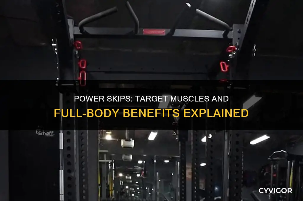 Power Skips: Target Muscles And Full-Body Benefits Explained | CyVigor