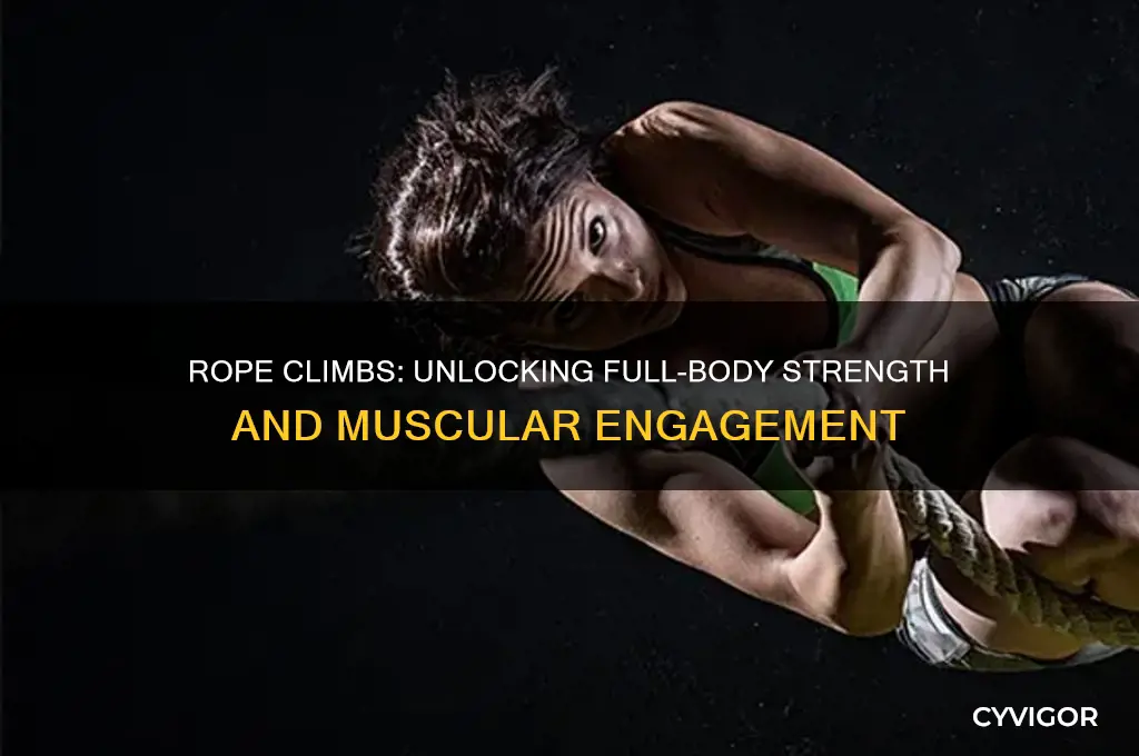 Rope Climbs: Unlocking Full-Body Strength And Muscular Engagement | CyVigor