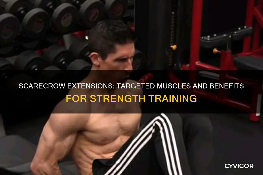 Scarecrow Extensions: Targeted Muscles And Benefits For Strength ...