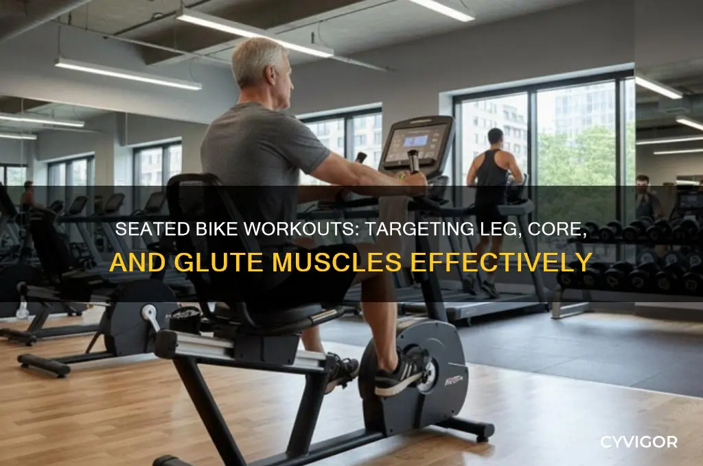Seated Bike Workouts: Targeting Leg, Core, And Glute Muscles ...