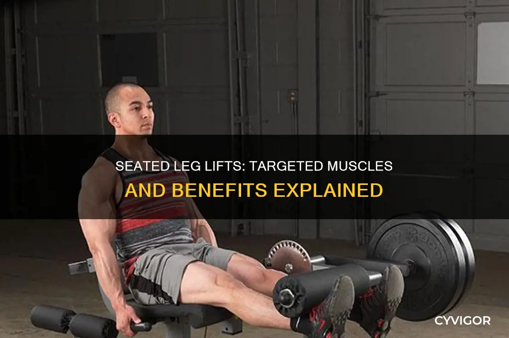 Seated Leg Lifts: Targeted Muscles And Benefits Explained | CyVigor