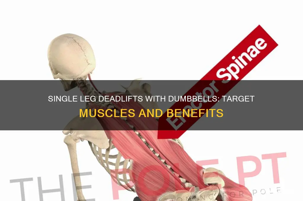 Single Leg Deadlifts With Dumbbells: Target Muscles And Benefits | CyVigor