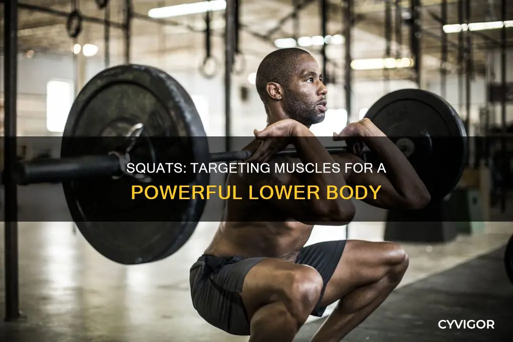 Squats: Targeting Muscles For A Powerful Lower Body | CyVigor