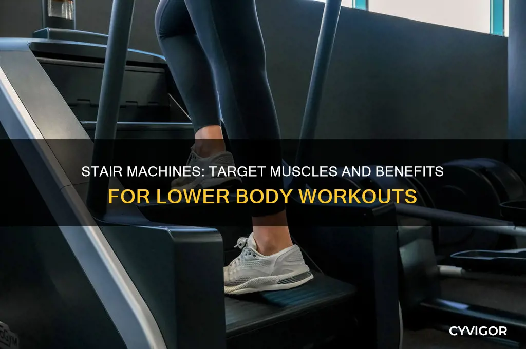 Stair Machines: Target Muscles And Benefits For Lower Body Workouts ...