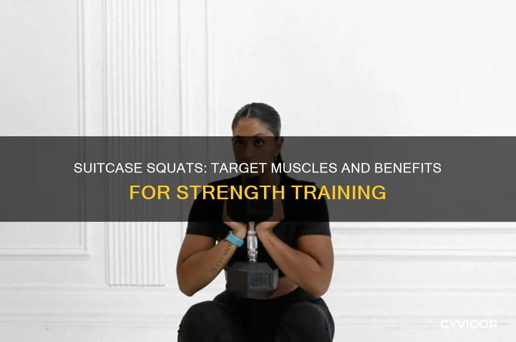 Suitcase Squats: Target Muscles And Benefits For Strength Training ...