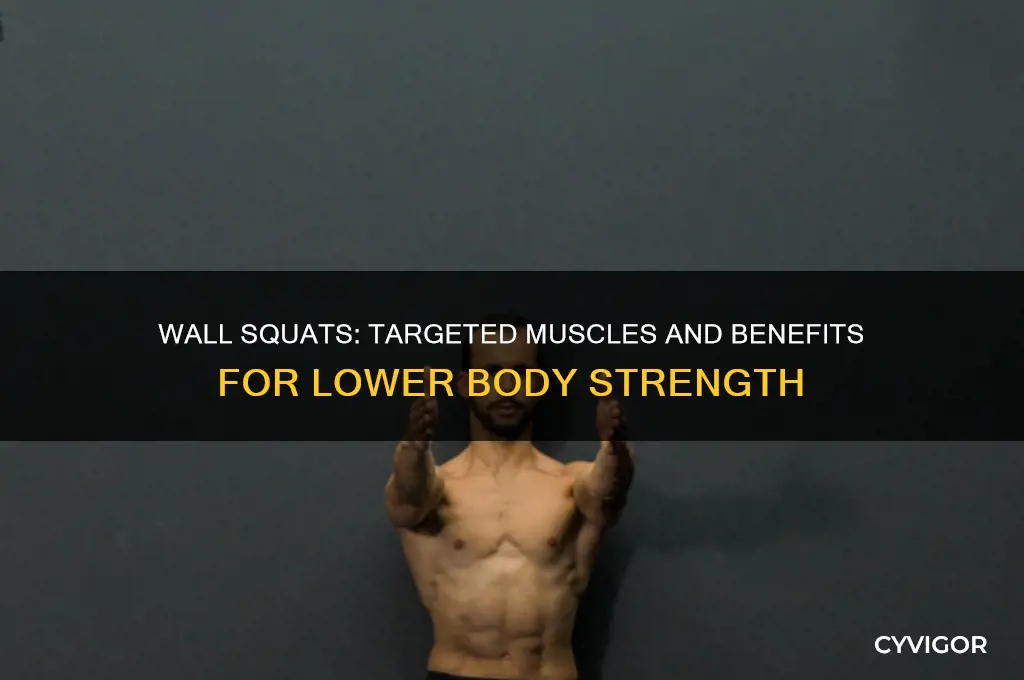 Wall Squats: Targeted Muscles And Benefits For Lower Body Strength ...