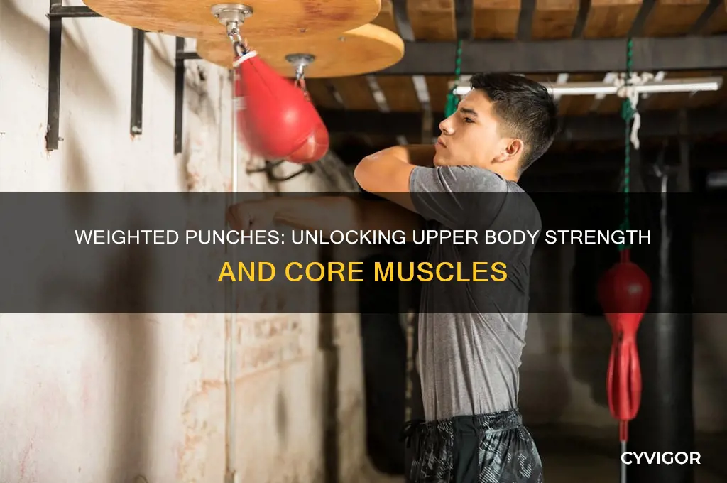 Weighted Punches: Unlocking Upper Body Strength And Core Muscles | CyVigor