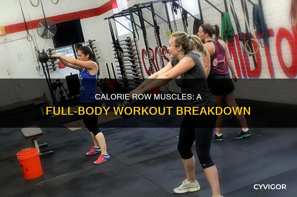 Calorie Row Muscles: A Full-Body Workout Breakdown | CyVigor