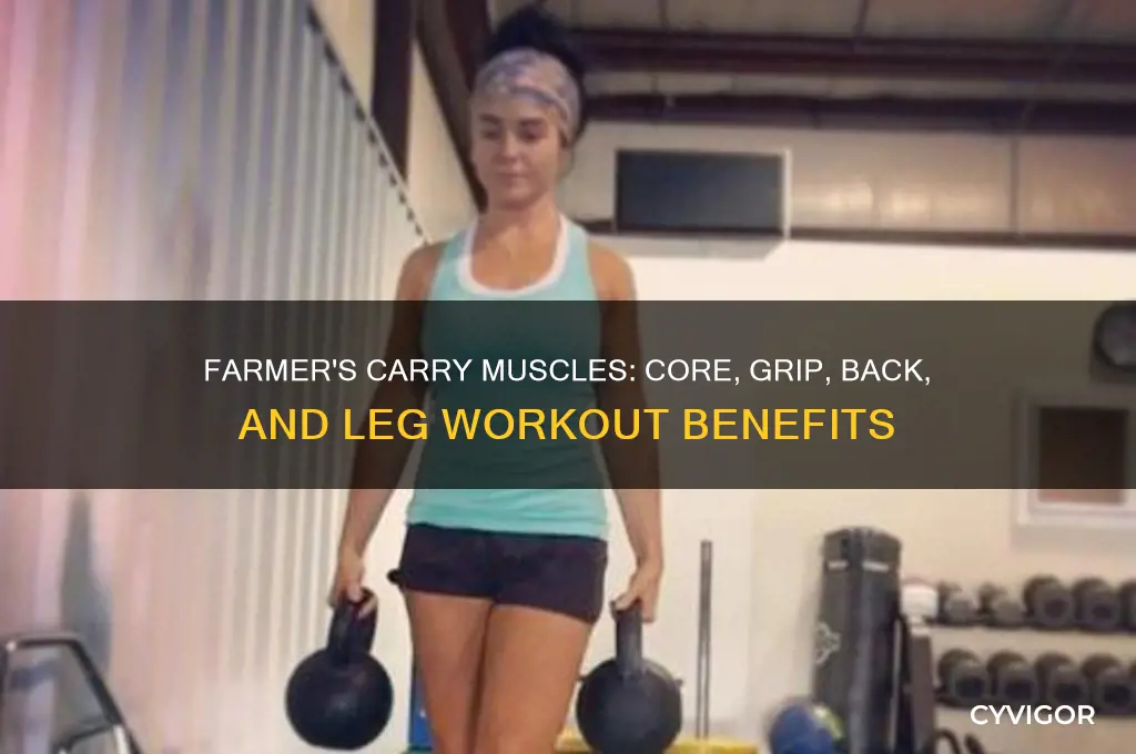 Farmer's Carry Muscles: Core, Grip, Back, And Leg Workout Benefits ...