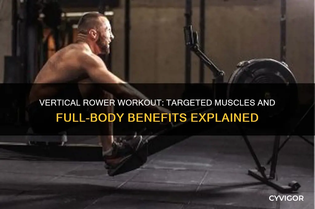 Vertical Rower Workout: Targeted Muscles And Full-Body Benefits ...