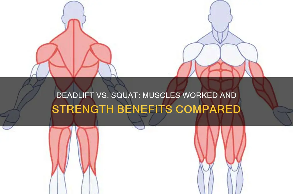 Deadlift Vs. Squat: Muscles Worked And Strength Benefits Compared | CyVigor