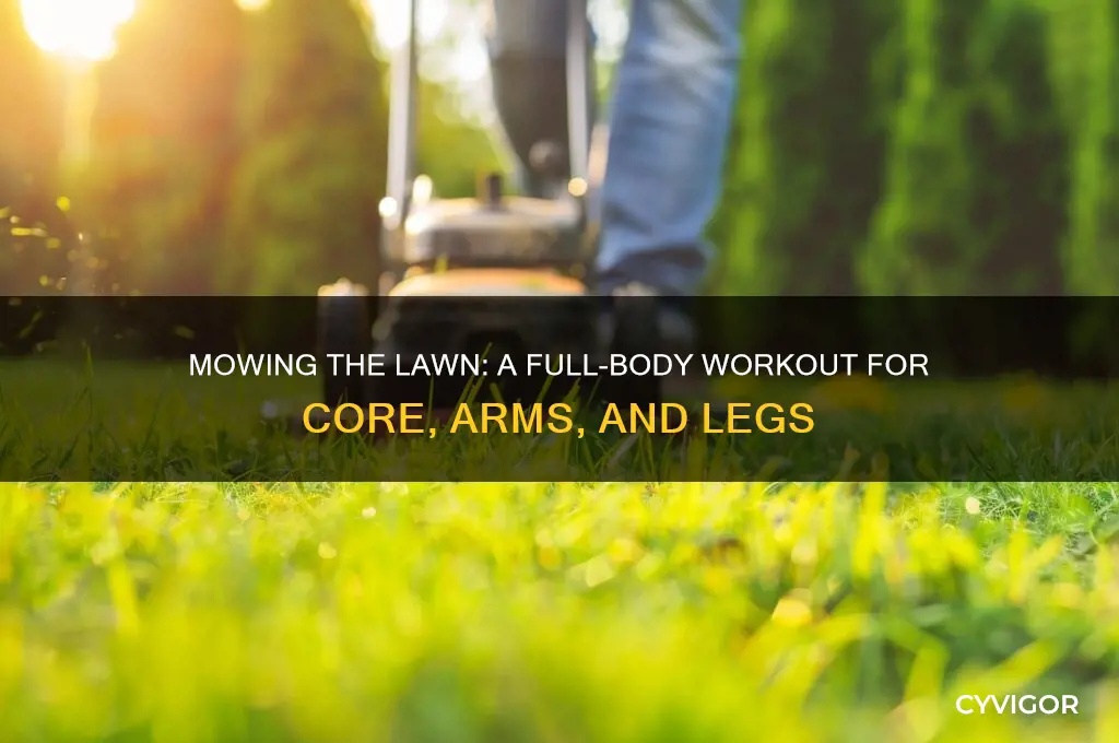 Mowing The Lawn: A Full-Body Workout For Core, Arms, And Legs | CyVigor