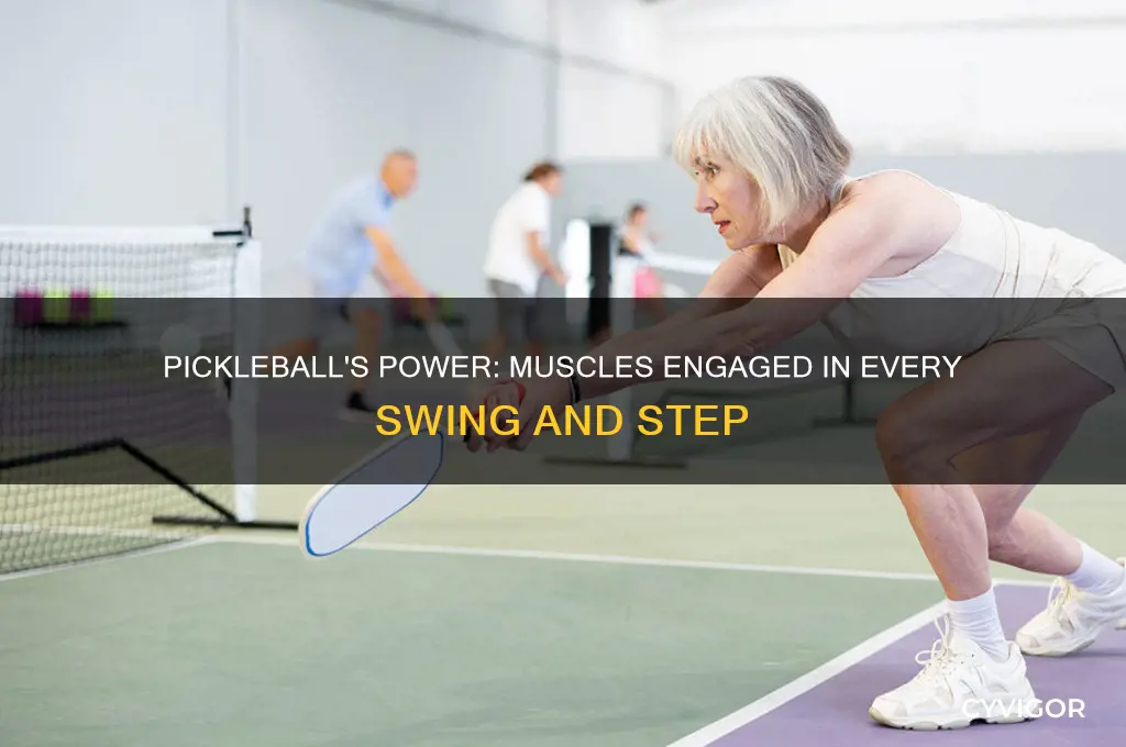 Pickleball's Power: Muscles Engaged In Every Swing And Step | CyVigor