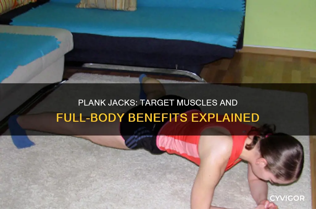 Plank Jacks: Target Muscles And Full-Body Benefits Explained | CyVigor