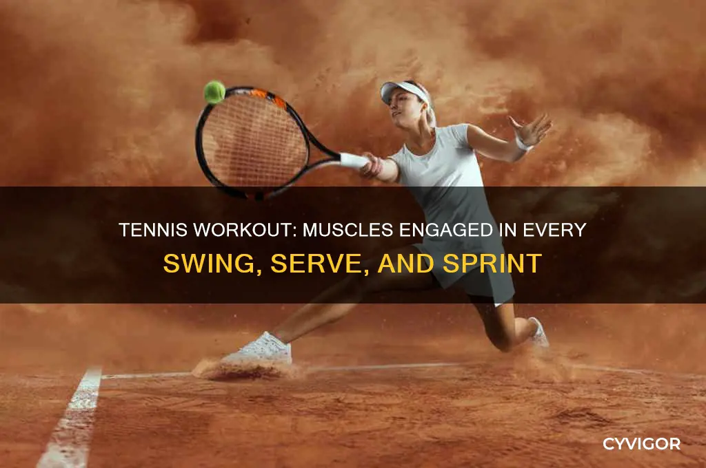 Tennis Workout: Muscles Engaged In Every Swing, Serve, And Sprint | CyVigor