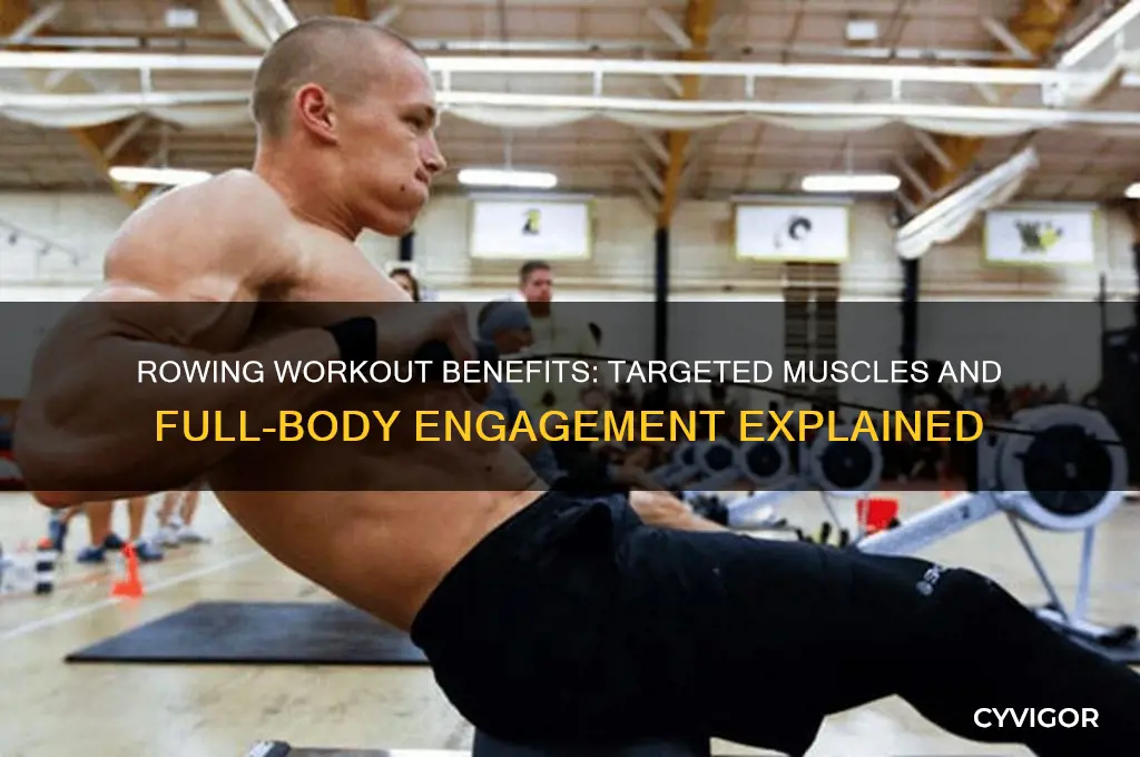 Rowing Workout Benefits: Targeted Muscles And Full-Body Engagement ...