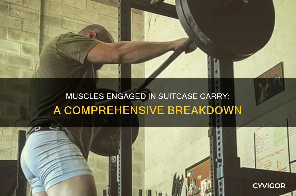 Muscles Engaged In Suitcase Carry: A Comprehensive Breakdown | CyVigor