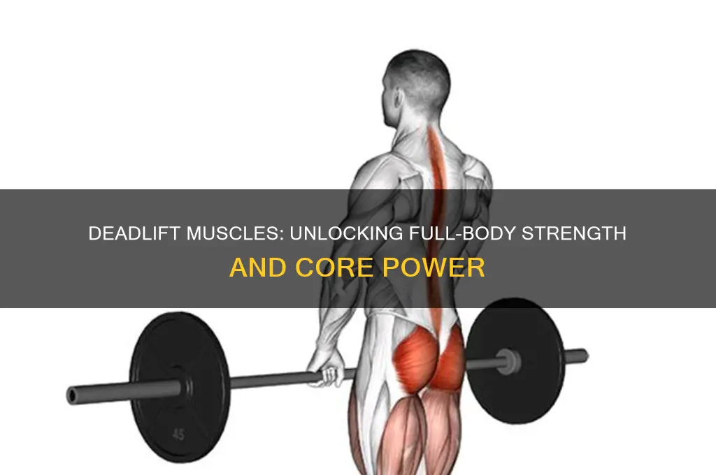 Deadlift Muscles: Unlocking Full-Body Strength And Core Power | CyVigor