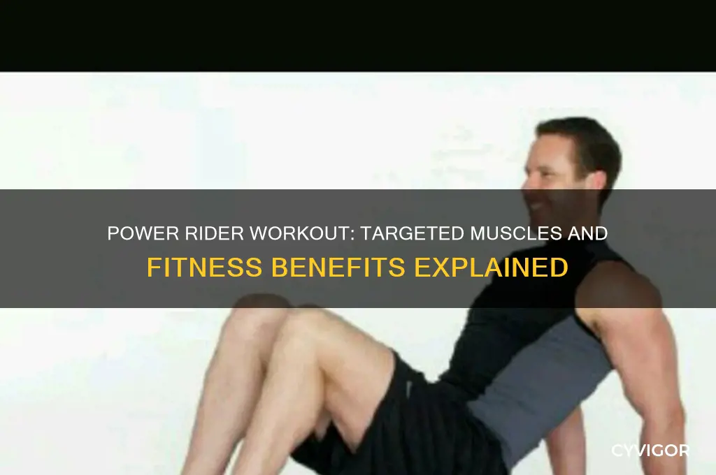 Power Rider Workout: Targeted Muscles And Fitness Benefits Explained ...