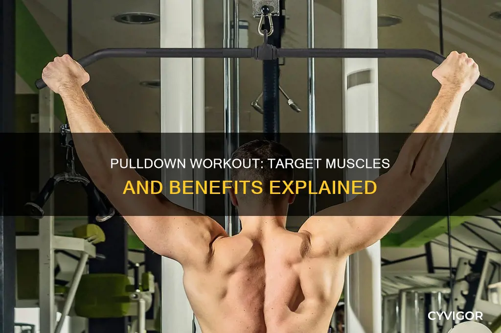 Pulldown Workout: Target Muscles And Benefits Explained | CyVigor